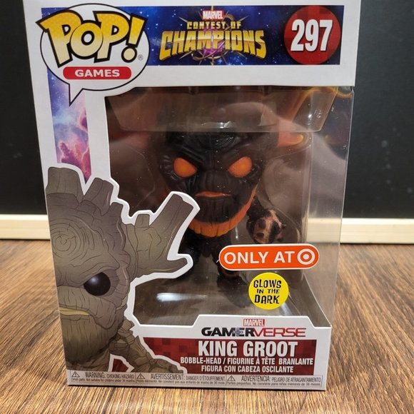 Funko | Toys | Marvel Contest Of Champions Gamerverse King Groot Glow ...